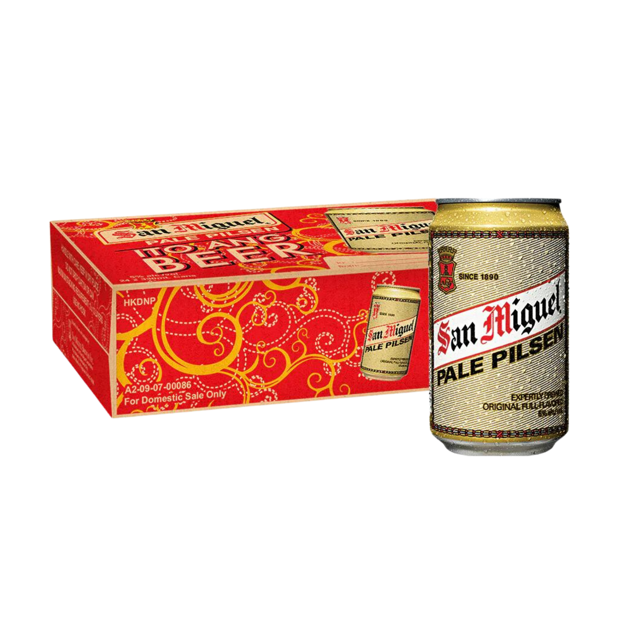 San Miguel Pale Pilsen 330ml Can x24 – Shotify Online Liquor Delivery